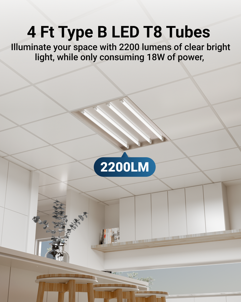 T8 LED Tube Lights, Clear | LED LIGHTING | SUNCO – Sunco Lighting