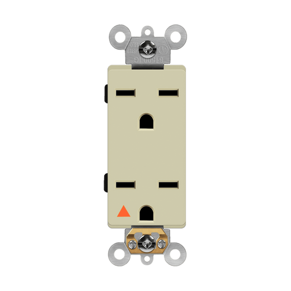 Enerlites Isolated Ground Decorator Duplex Receptacle, 6-15R – Sunco ...