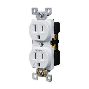 Enerlites Half Controlled 15A Tamper-Resistant Duplex Style Plug Load ...