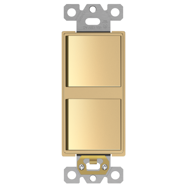 Enerlites 15A Dual Rocker Switches, Single Pole – Sunco Lighting