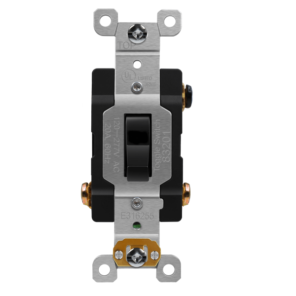 Enerlites Antimicrobial Industrial Toggle Switch 20A, 3-Way – Sunco ...