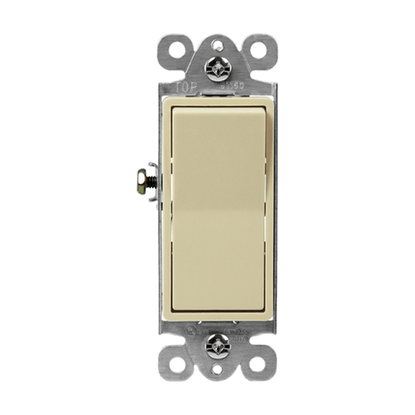 Enerlites Residential Grade Decorator Switch with Back Light, Single P ...