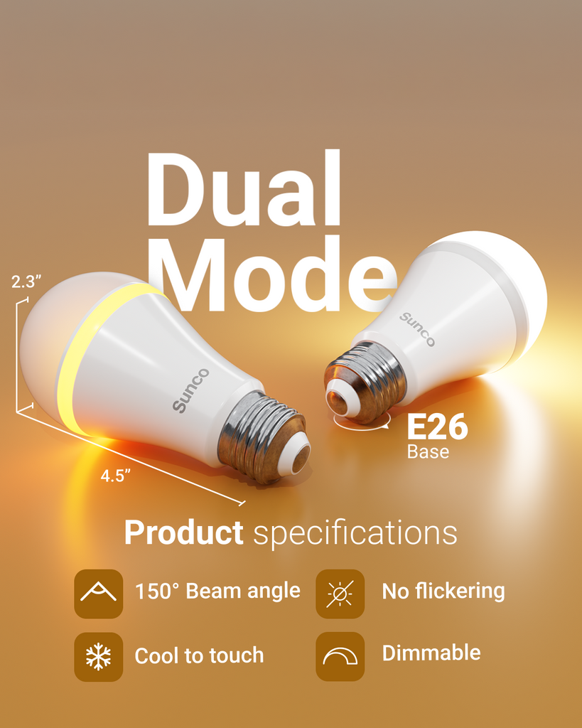 A19 LED Bulb, 850 Lumens | LED LIGHTING | SUNCO – Sunco Lighting