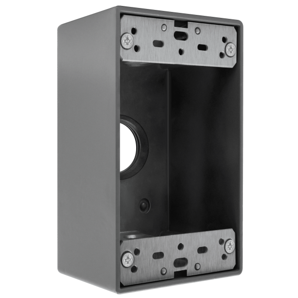 Enerlites 3/4 in. 1-Gang 3-Holes Weatherproof Box – Sunco Lighting