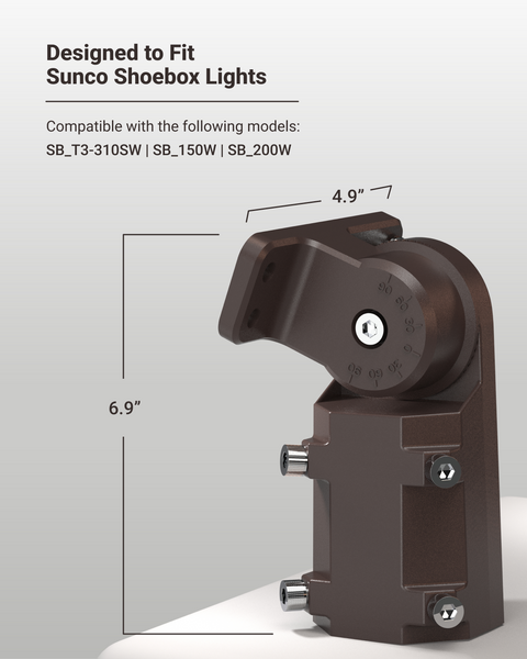 Slip Fitter Mount for Area Lights and Shoebox Lights – Sunco Lighting