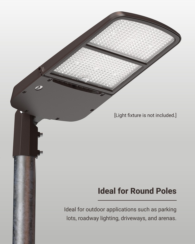 Slip Fitter Mount for Area Lights and Shoebox Lights – Sunco Lighting