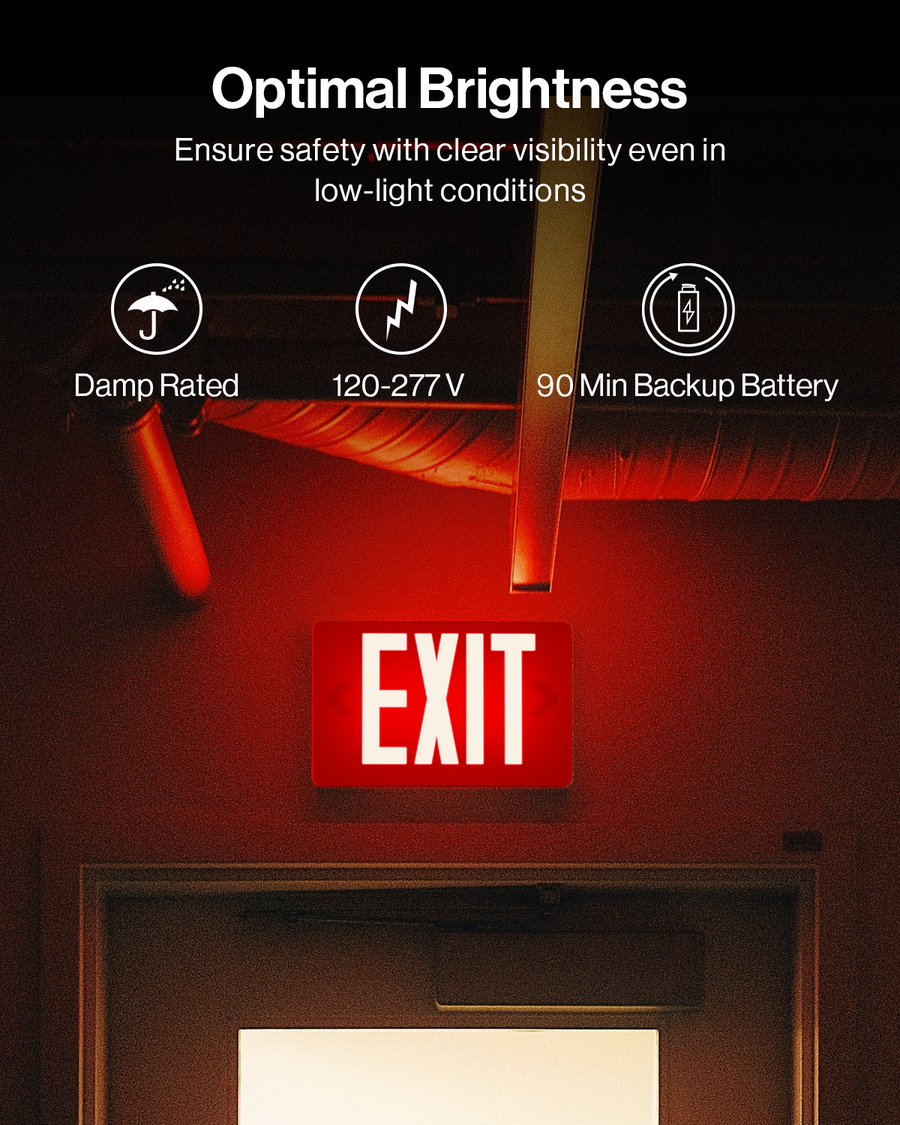 Emergency & Exit Signs – Sunco Lighting